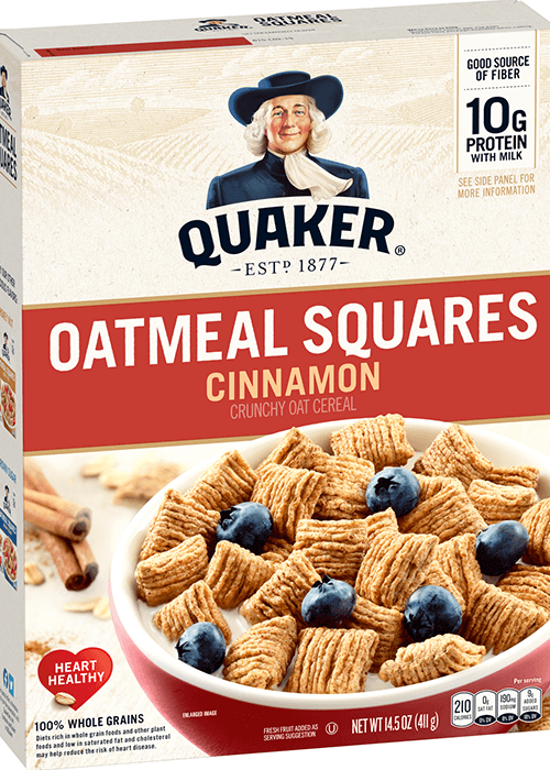 Quaker Oats Squares Cereal
