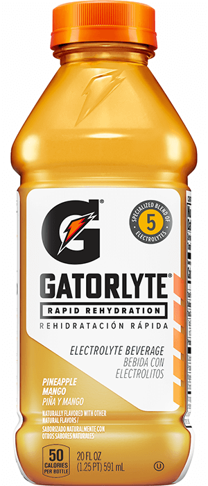 The Facts About Your Favorite Foods and Beverages (U.S.) | Gatorlyte Pineapple Mango - 20 fl oz