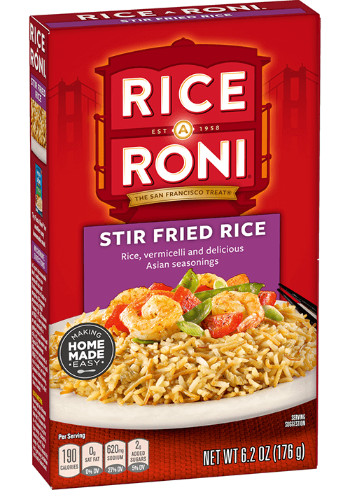 The Facts About Your Favorite Foods and Beverages (U.S.) | Rice-A-Roni ...