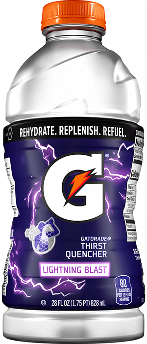 The Facts About Your Favorite Foods and Beverages (U.S.) | Gatorade Lightning Blast - 28 fl oz