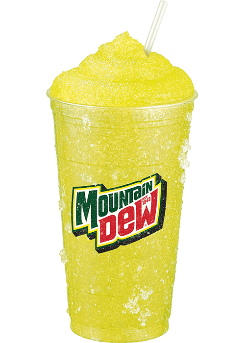 Mountain Dew Voltage Slurpee