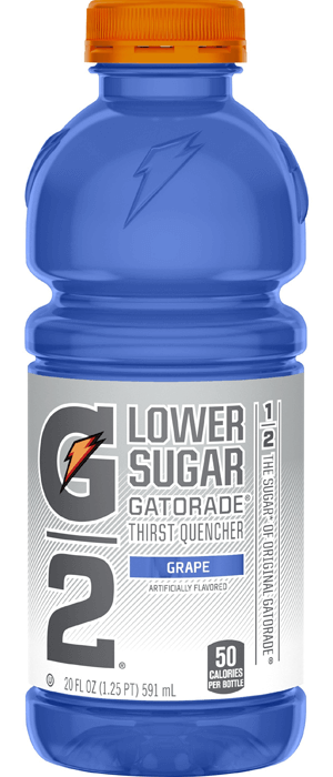 Gatorade G2 Nutrition Label