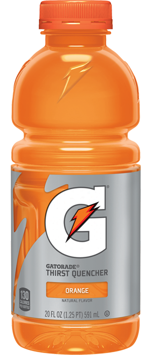 Orange Gatorade Label